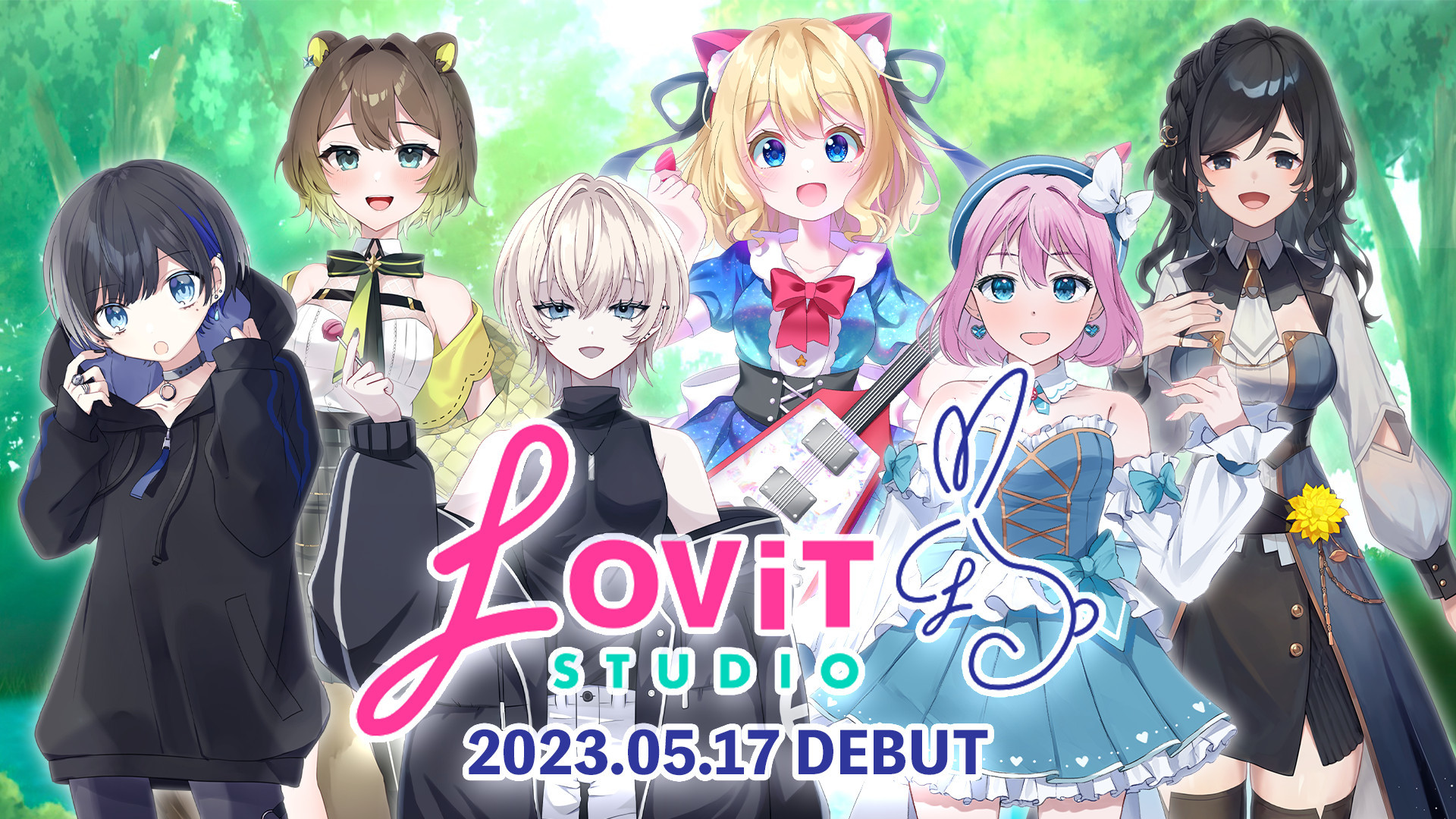Vライバーエージェンシー『LOViT STUDIO』より新たにライバー6名が配信デビュー！総勢11名のライバーが活動中！ | HIKE