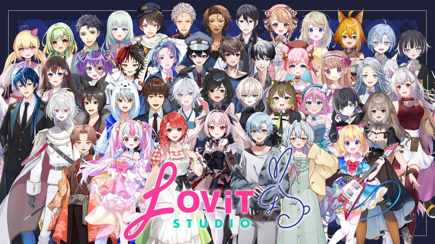 Vライバーエージェンシー『LOViT STUDIO』初のキャラありオーディションを実施！特色ある5人のキャラに命を吹き込むVライバーを7月7日より募集開始 | HIKE